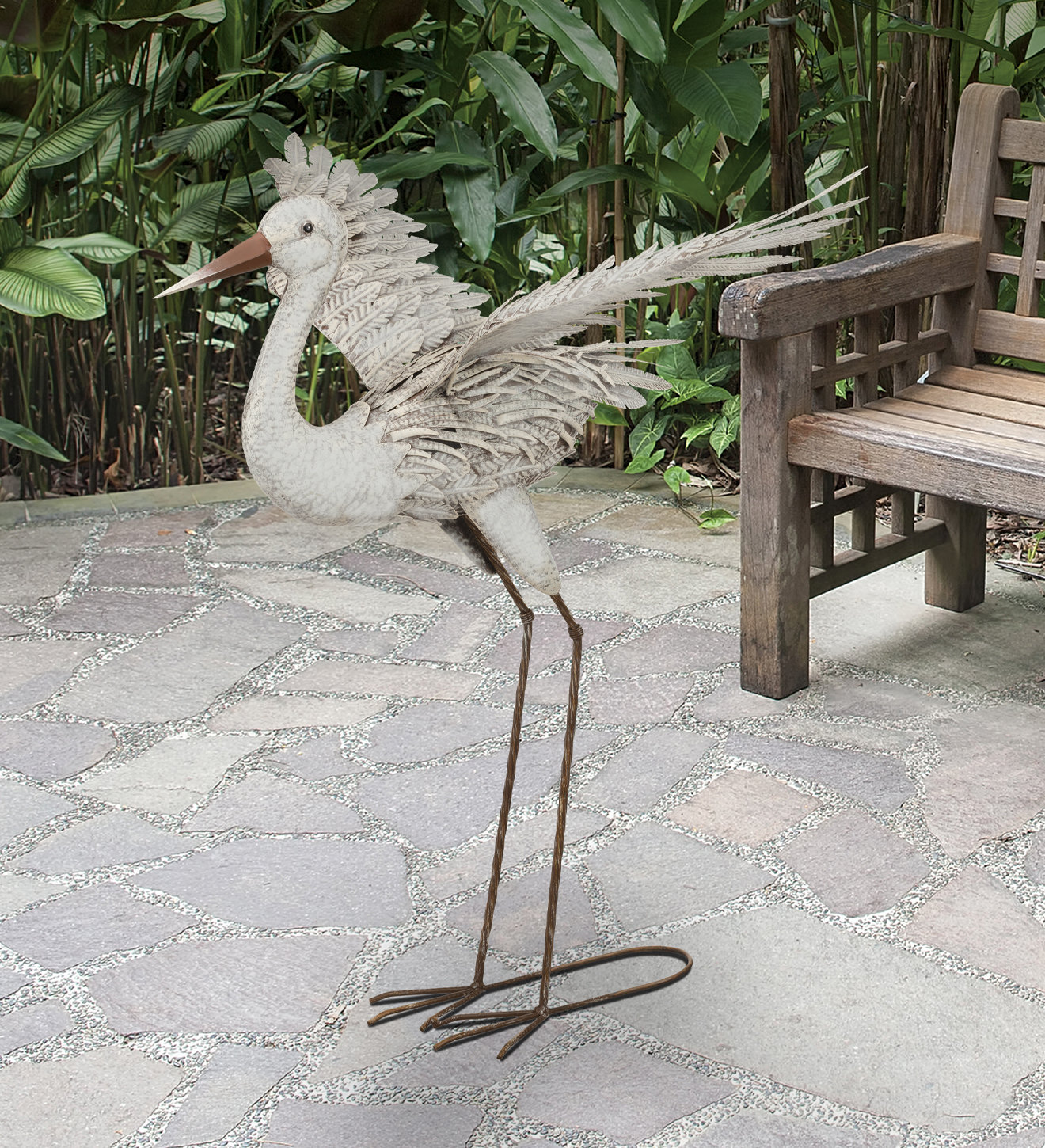 Regal Art & Gift Egret 33" - Wing Out - Wayfair Canada
