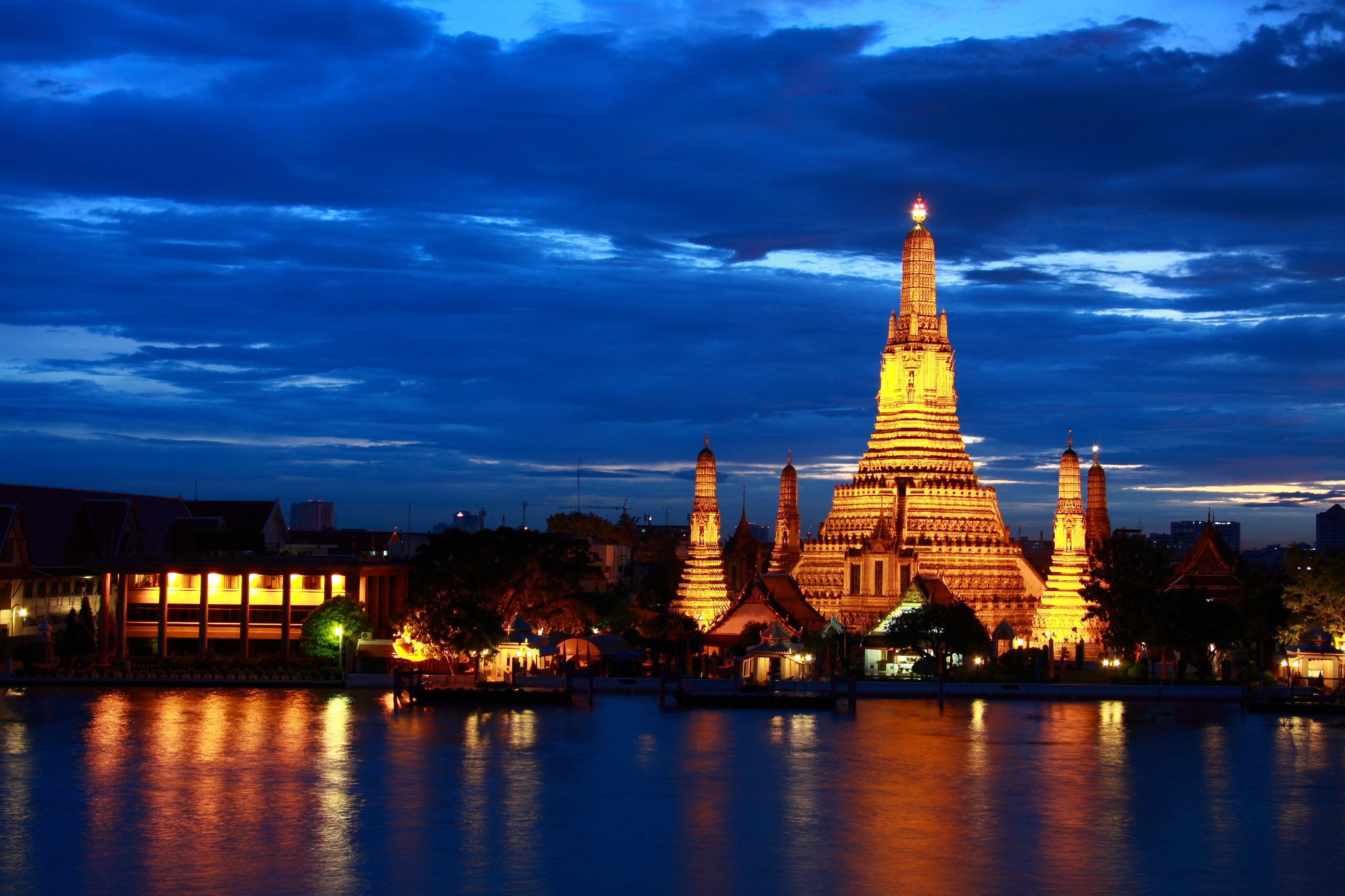Hokku Designs Wat Arun by - Wrapped Canvas Photograph - Wayfair Canada