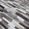 Union Rustic Ashlie Flat woven Cowhide Gray/Black Area Rug & Reviews ...