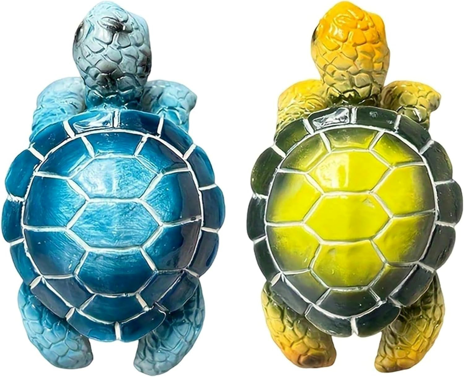 Bay Isle Home™ Sea Turtle Planter Decorations - 2PCS Resin Hanging ...