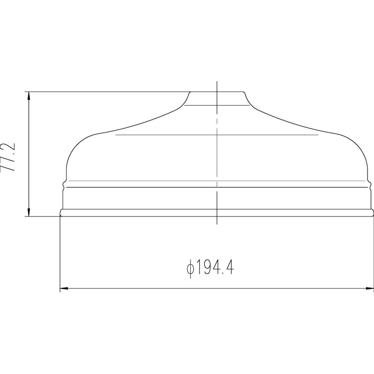 Bayswater Bathrooms Apron Fixed Shower Head - Round | Wayfair.co.uk