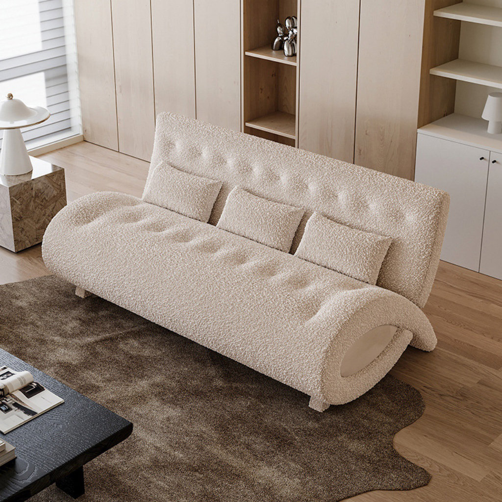 Danbenla design Modern Simple Cream Style Sofa - Wayfair Canada