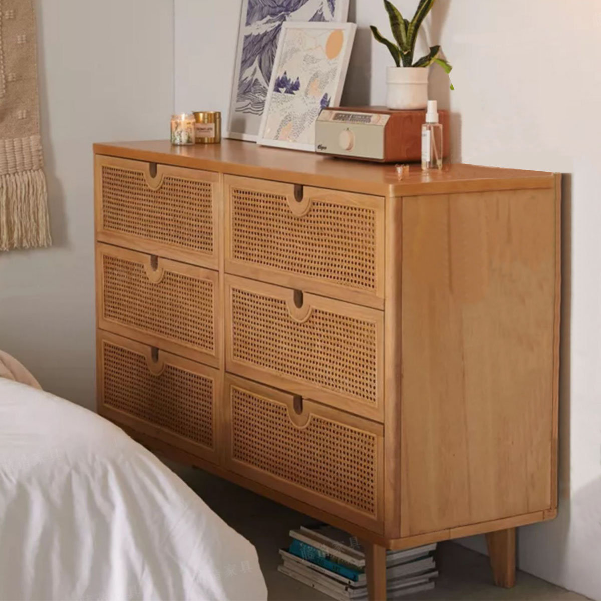 Stylistics Savvy 47.24" Wood color Rectangular Solid Wood Accent Chest ...