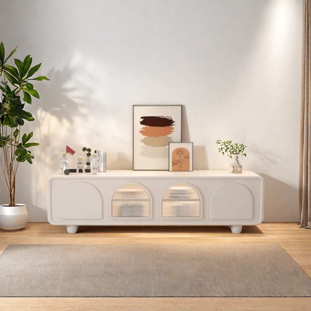 Trentastic Trails Cream style TV cabinet for large storage | Wayfair