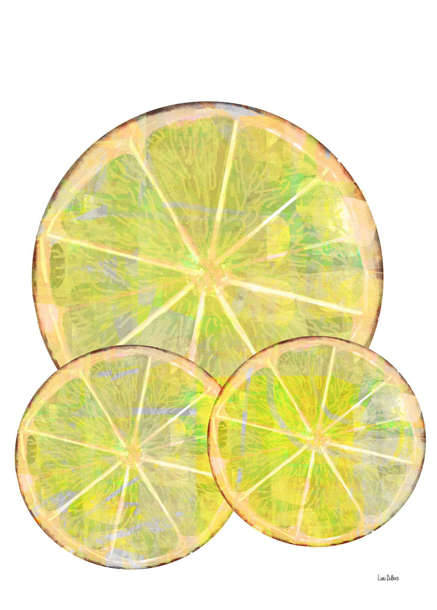 Yoffi Citrus Tango by Lori Dubois - Wrapped Canvas Print | Wayfair