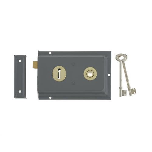 Symple Stuff Rim Door Lock | Wayfair.co.uk
