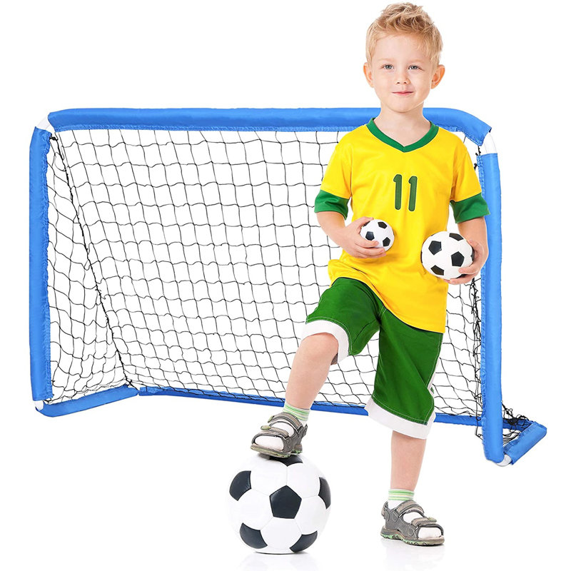 E-Jet Sport E-Jet Kids Soccer Goal Games & Toys- Football Net Combo Set ...