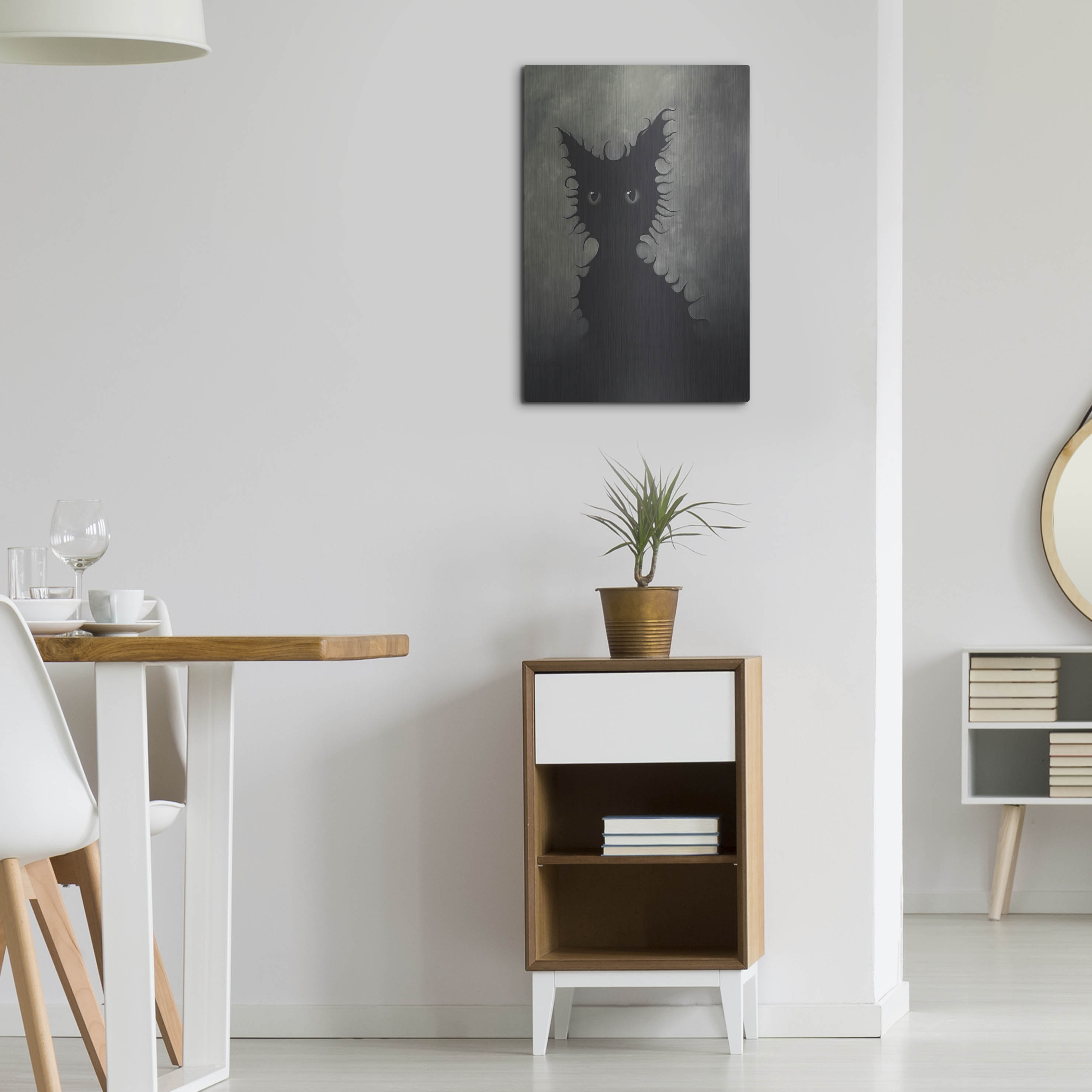 Red Barrel Studio® 'Necromancer' by Angelina Wrona Metal Wall Art | Wayfair