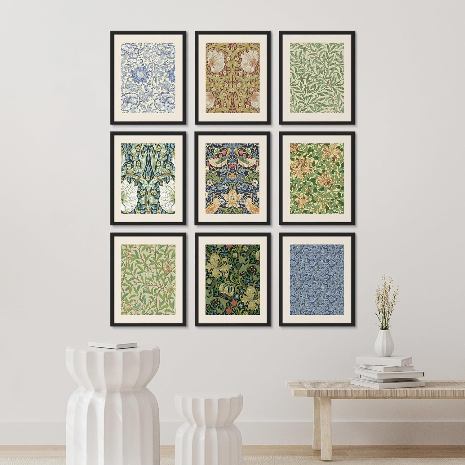 SIGNLEADER William Morris Flower Patterns Nature Wildernesss Modern Art ...