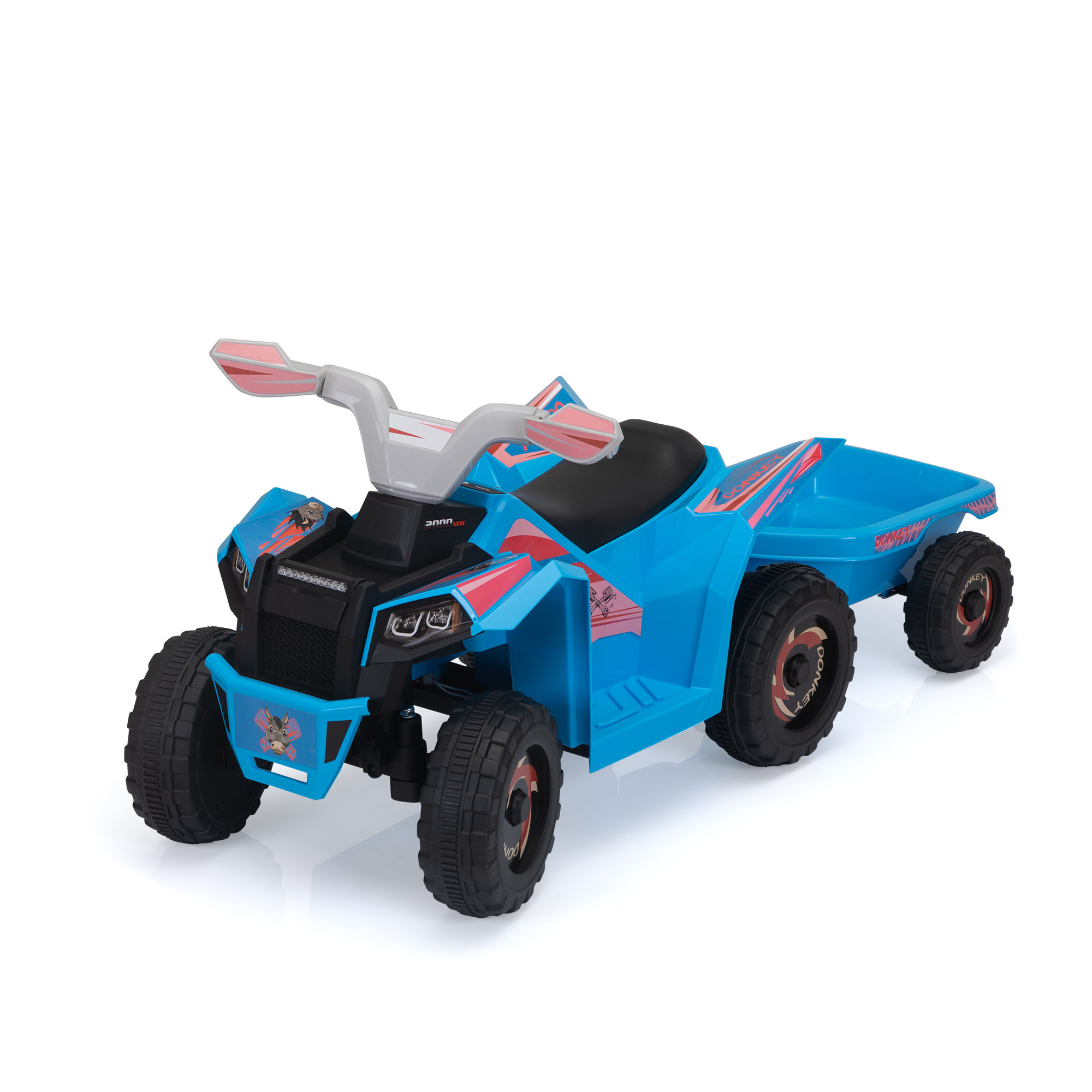 TOBBI_TOYS Color TOBBI_TOYS 6 Volt 1 Seater Tractors Battery Powered ...