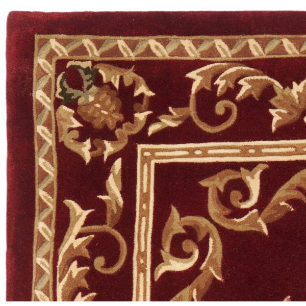 Astoria Grand Lenora Naples Hand Tufted Wool Pile Rug | Wayfair