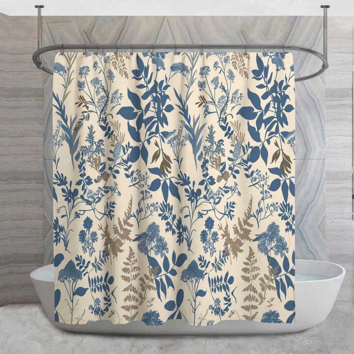 East Urban Home Ganell Shower Curtain | Wayfair