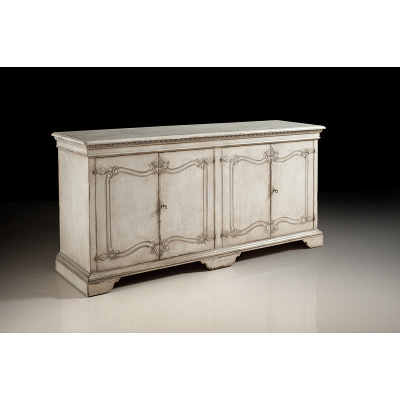 David Michael 84" Wide Walnut Sideboard | Wayfair