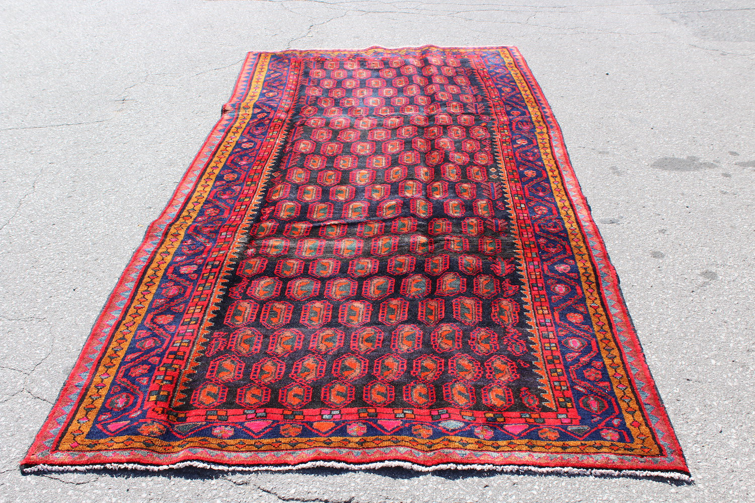 Foundry Select Red 5X10 Vintage Rug | Tribal Oriental Persian Rug ...