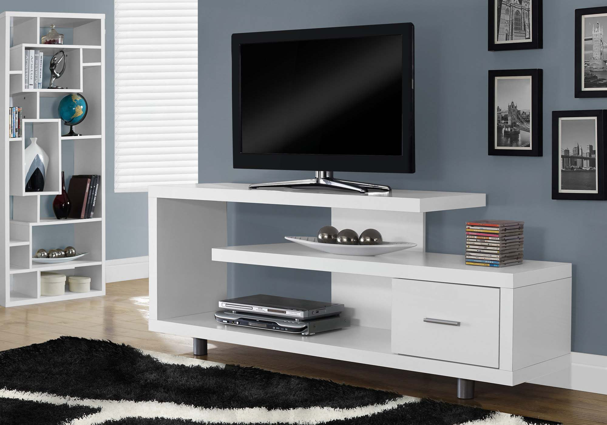 Latitude Run® Tv Stand, 60 Inch, Console, Media Entertainment Center ...