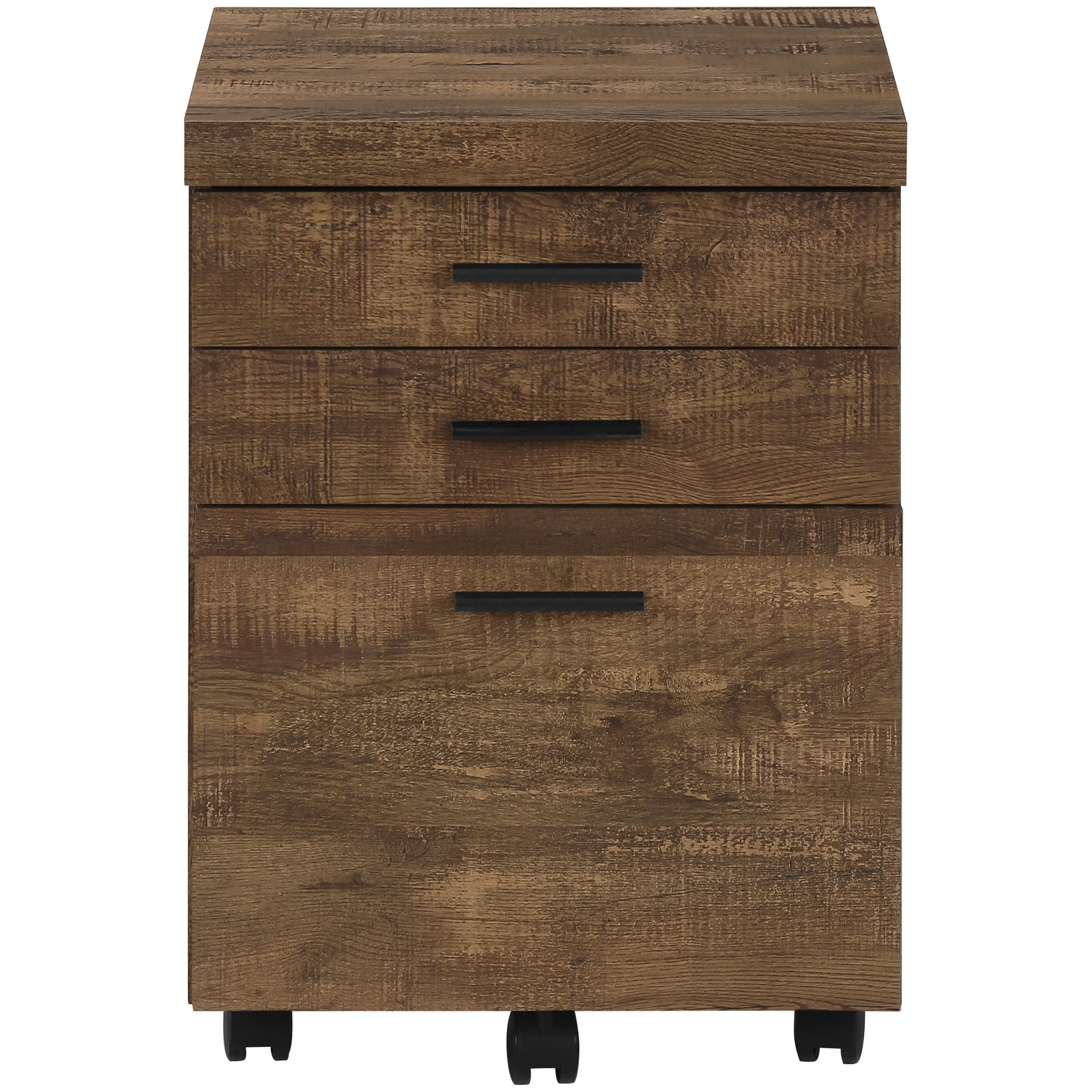Latitude Run® File Cabinet With Rolling Mobility - Brown For Office ...