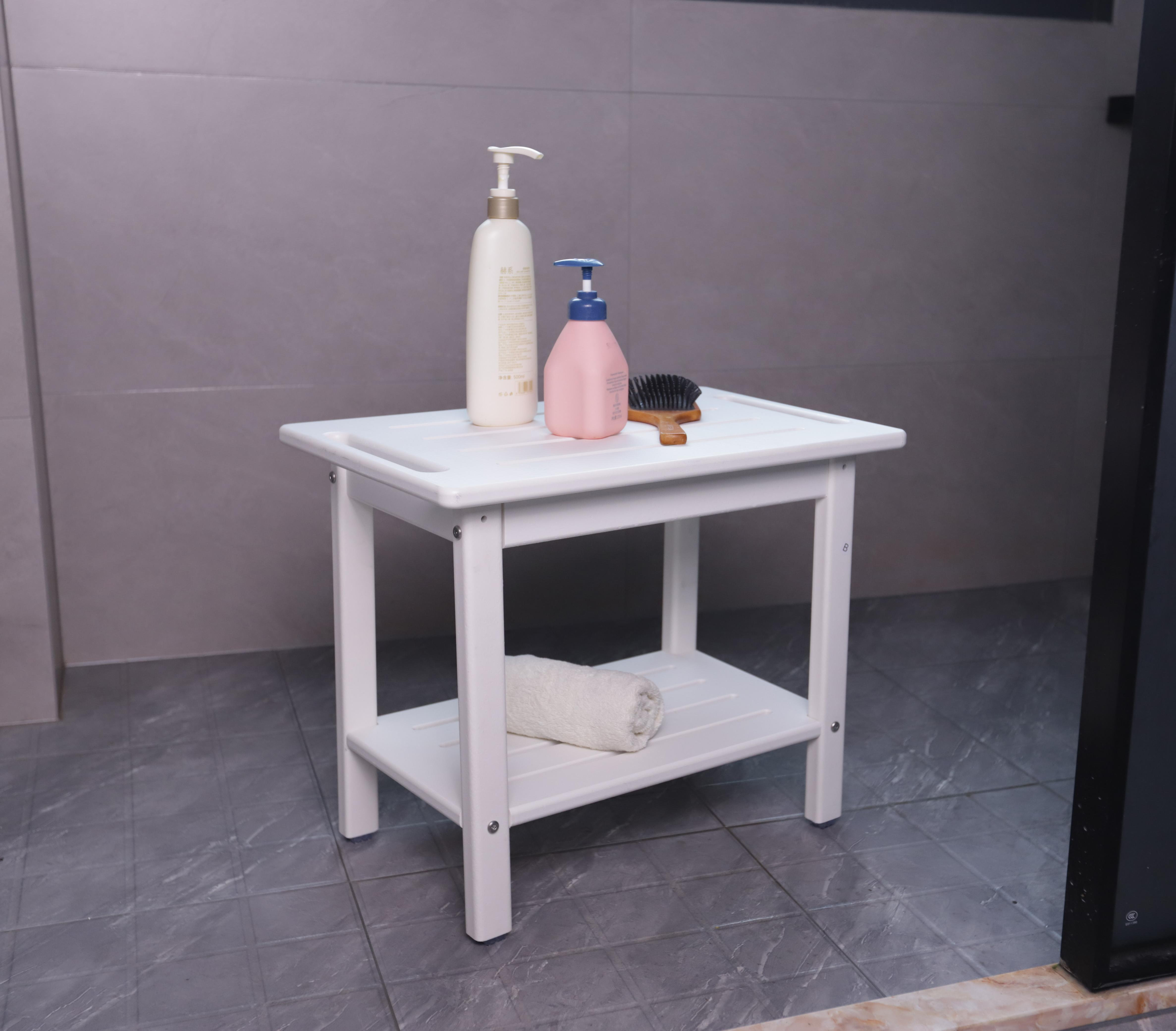 Lark Manor™ HDPE Shower Stool | Wayfair
