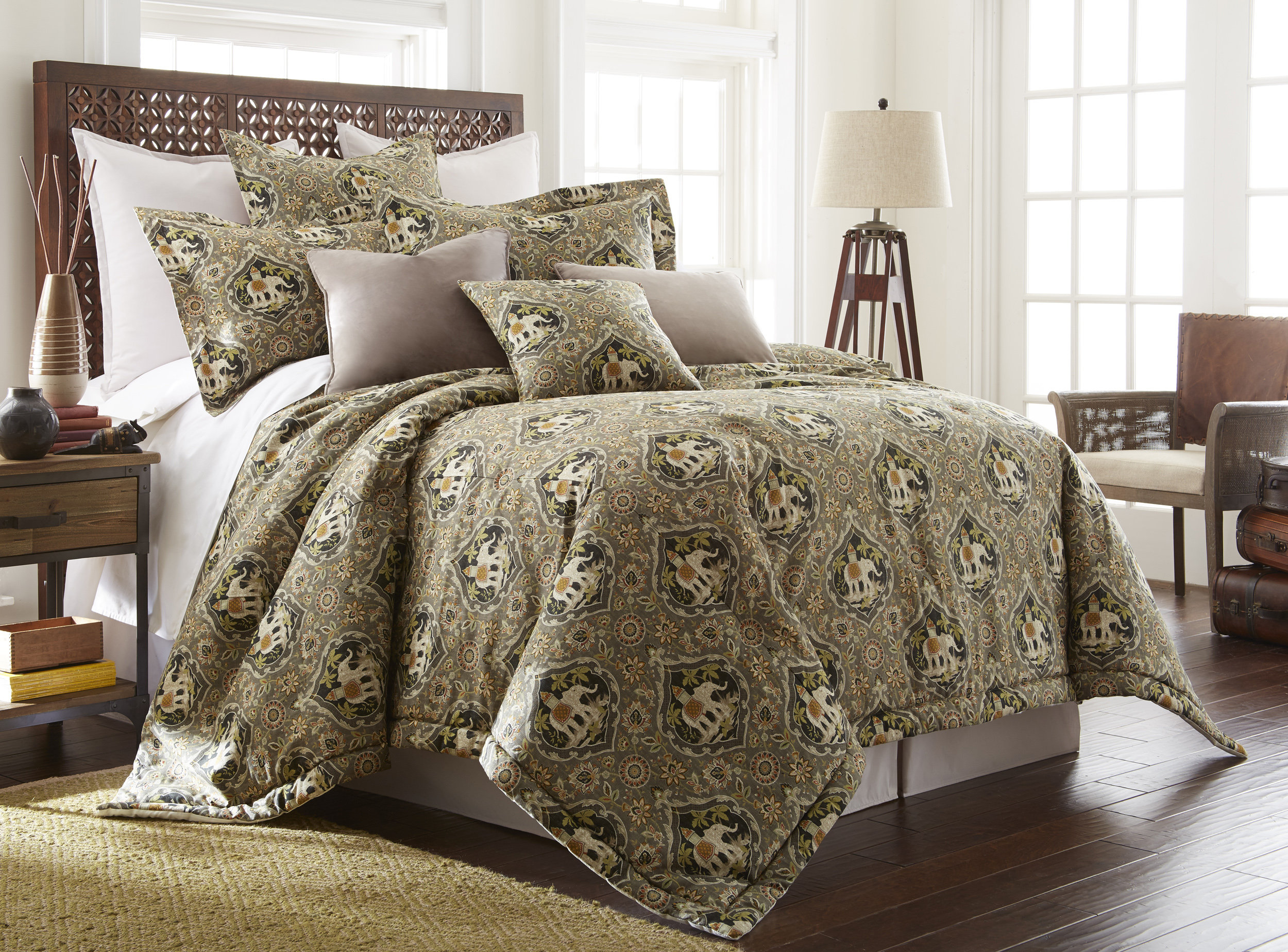 Sherry Kline Sanaya 3 Piece Comforter Set & Reviews | Wayfair