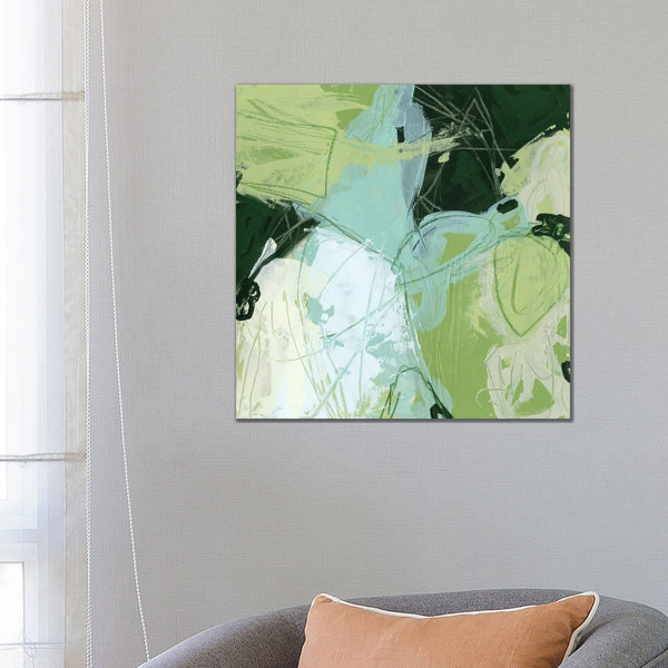 Metro Lane Verdant Vortex II by June Erica Vess - Wrapped Canvas ...