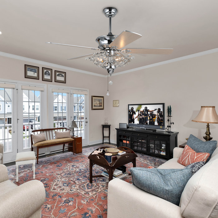 Rosdorf Park 52" Kemry 5 - Blade Standard with Light Kit Included | Wayfair