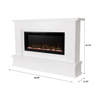 Modern Ember Patton 64" Mantel Package with 42" Electric Fireplace ...