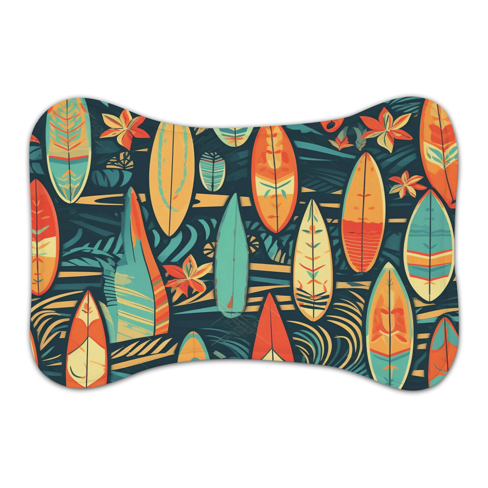 MentionedYou Classic Island - Bone Shape Feeding Mat | Wayfair