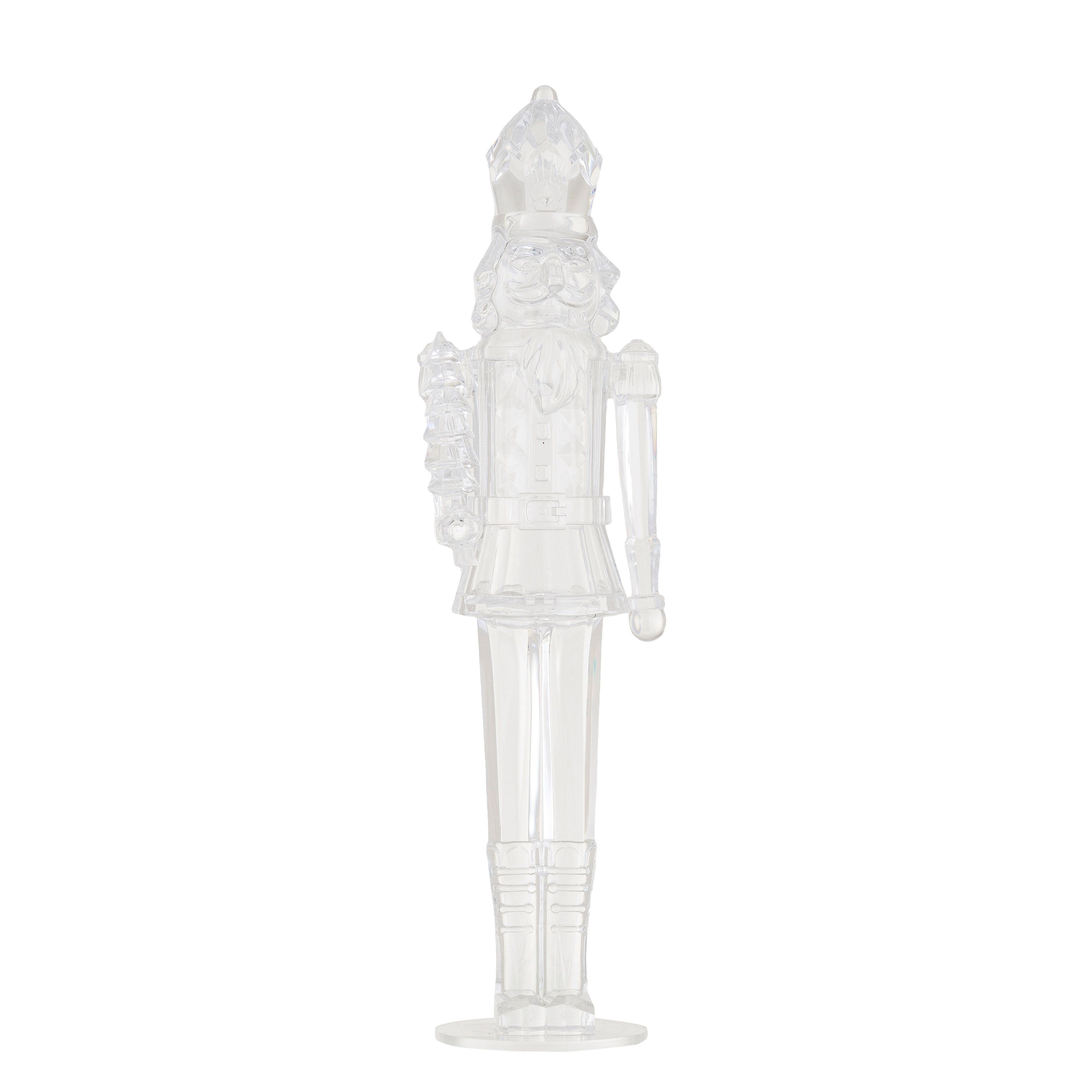 The Holiday Aisle® Acrylic Nutcracker Decor | Wayfair