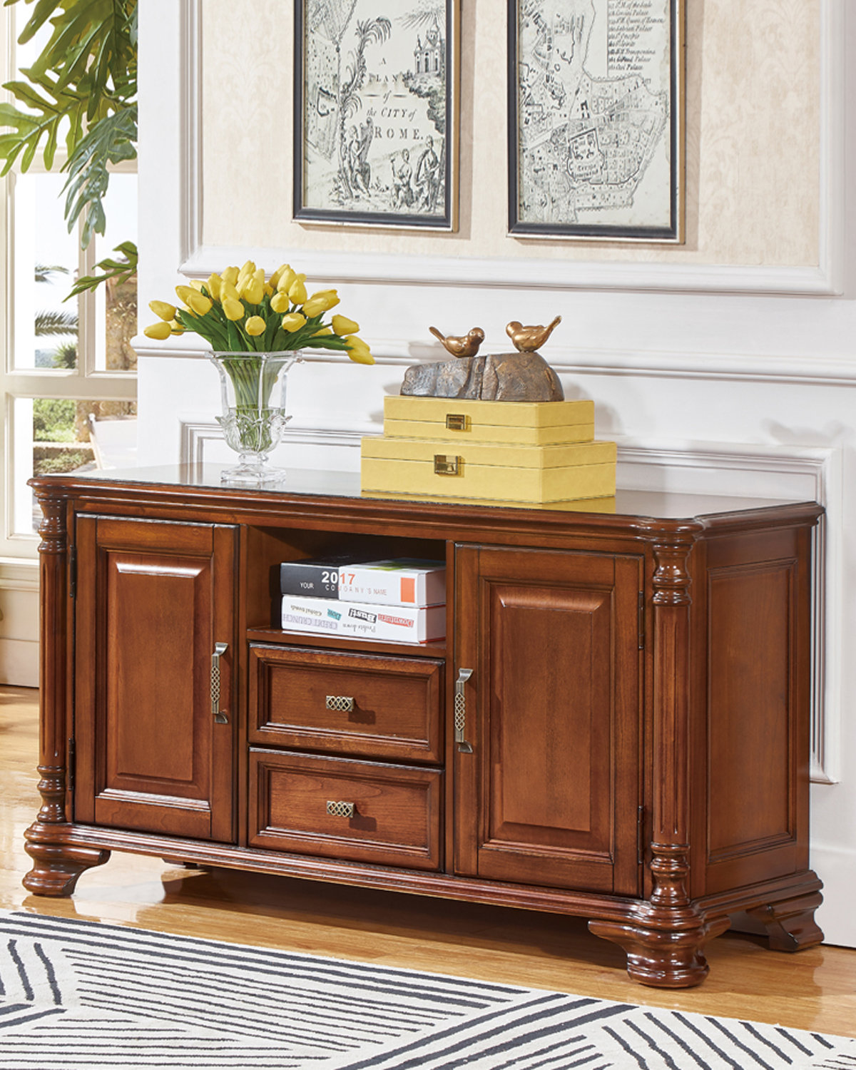 Feel High Pillows TB565562847741FHP&Size Solid Wood Storage Credenza ...