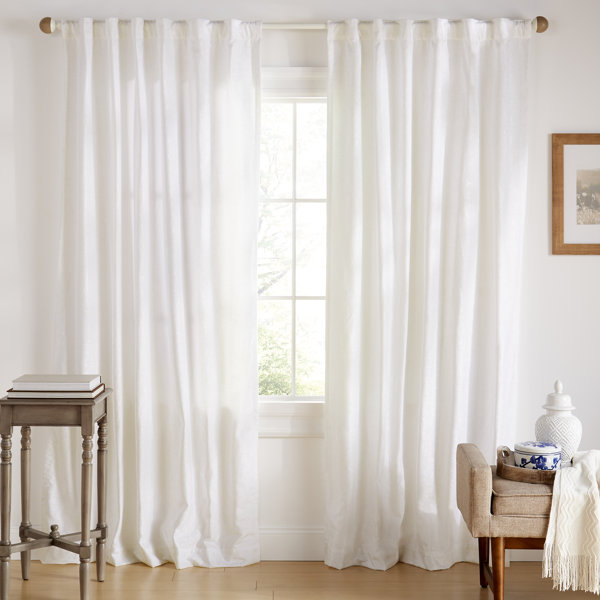 Lauren Ralph Lauren Jenkins Back Tab/Rod Pocket Light Filtering Curtain ...