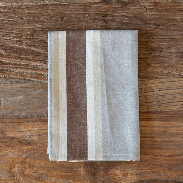 Park Hill Striped Rectangle Napkin | Wayfair