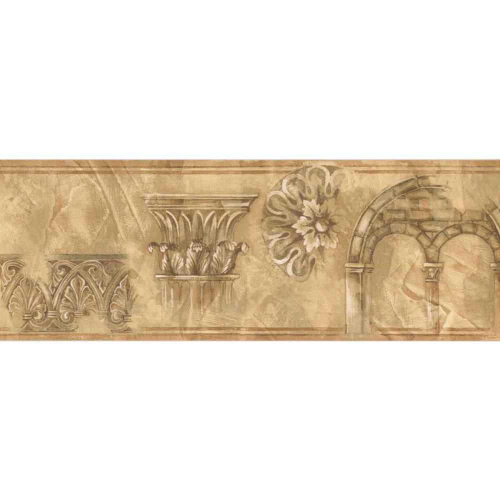 Astoria Grand Cottone 15' L x 7" W Wallpaper Border - Wayfair Canada