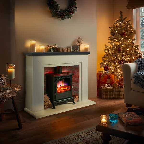CastletonFires Farlington Electric Stove Suite & Reviews | Wayfair.co.uk