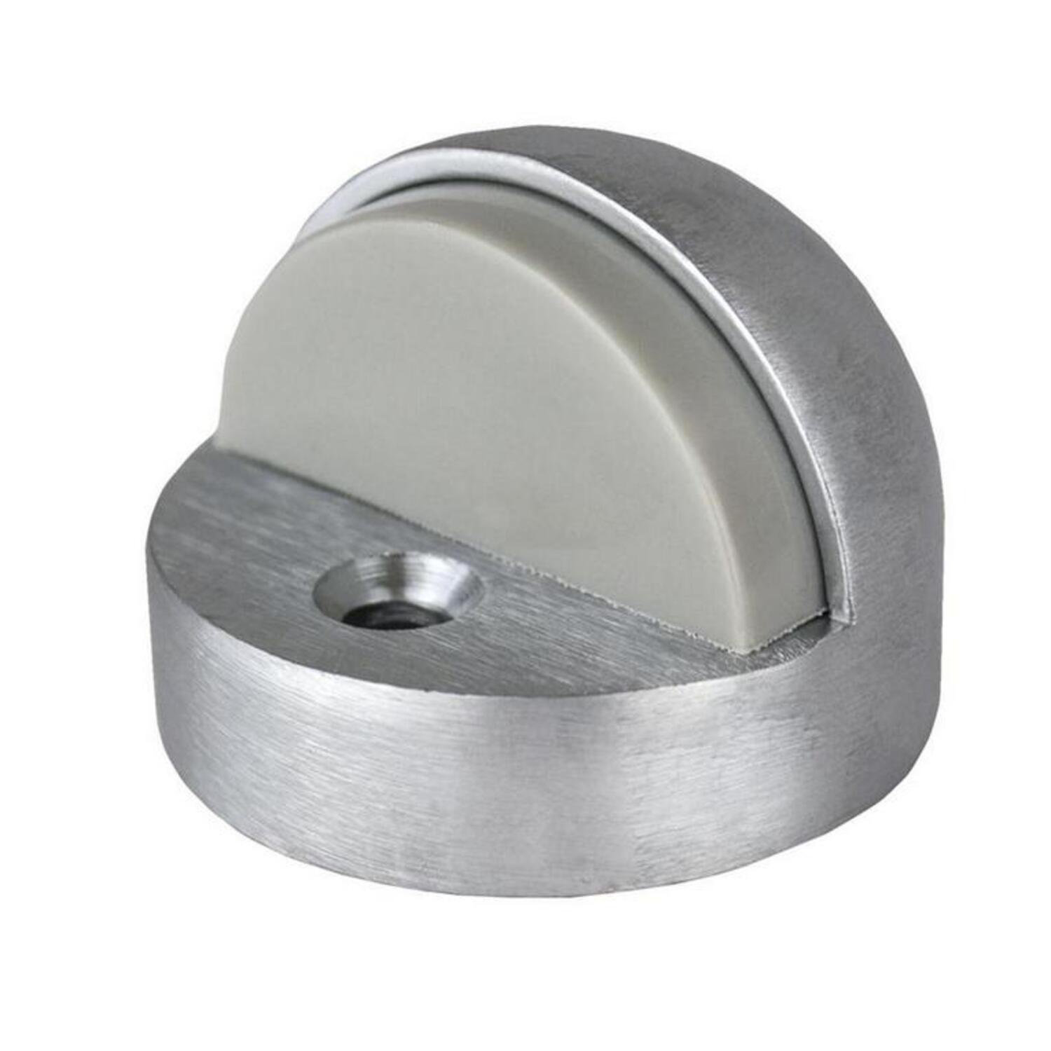 Trans-Atlantic Brushed Chrome High Dome Floor Mounted Door Stop | Wayfair