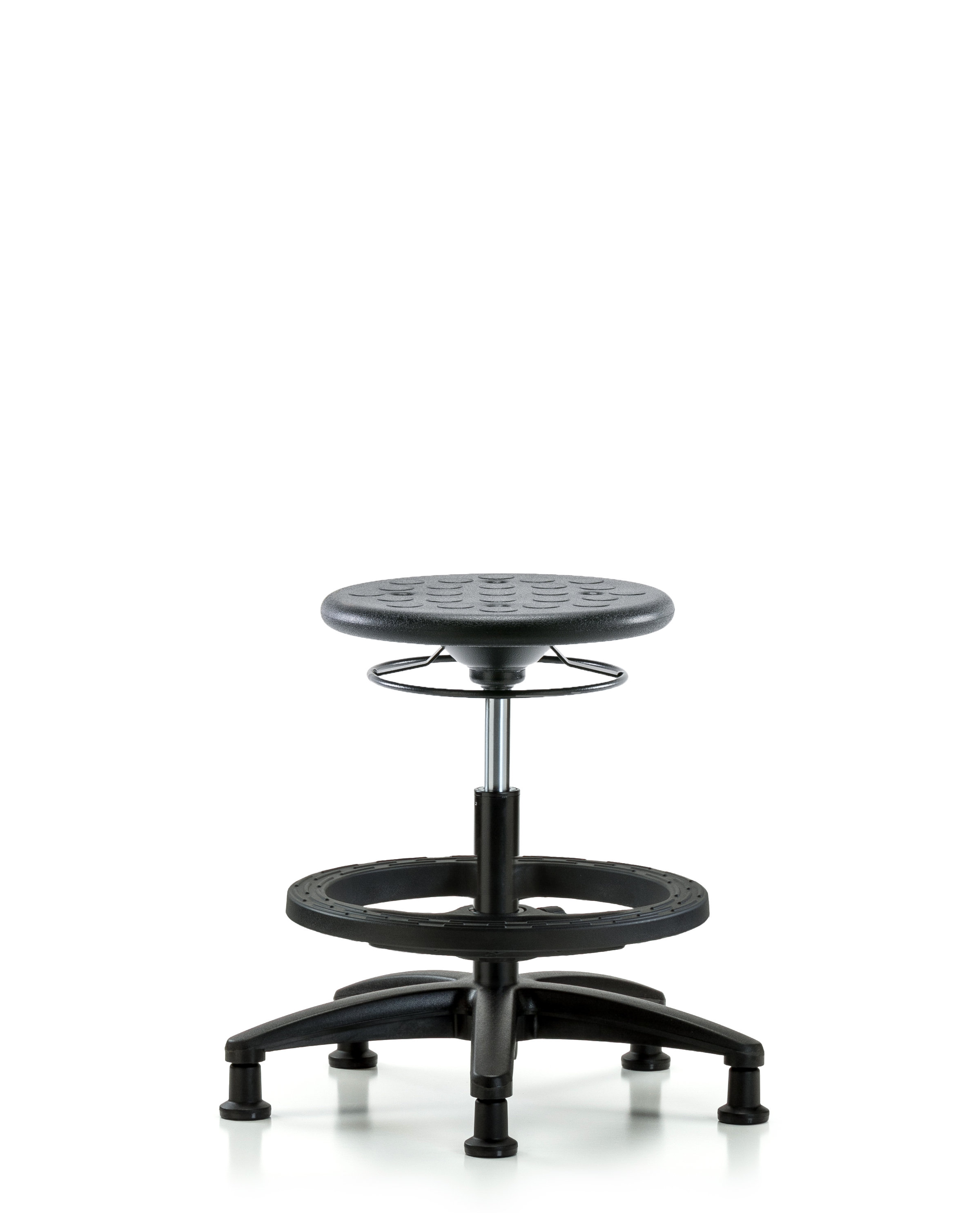 Inbox Zero Height Adjustable Lab Stool | Wayfair