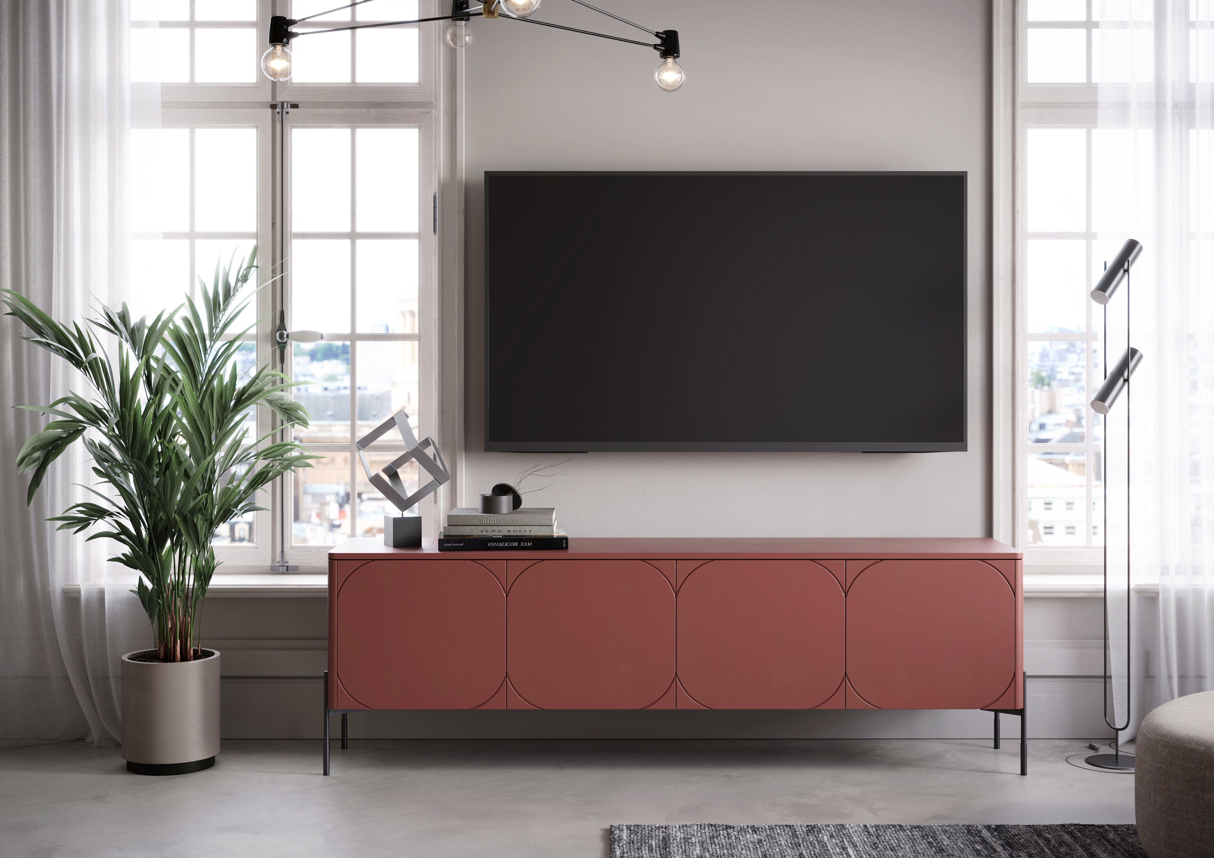 Ebern Designs Mersed TV Stand for TVs up to 55" | Wayfair.ie