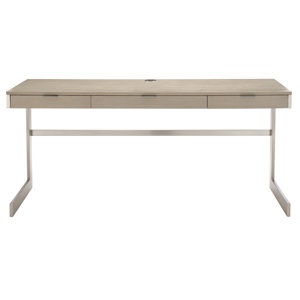 Bernhardt Axiom Desk with Built in Outlets | Perigold