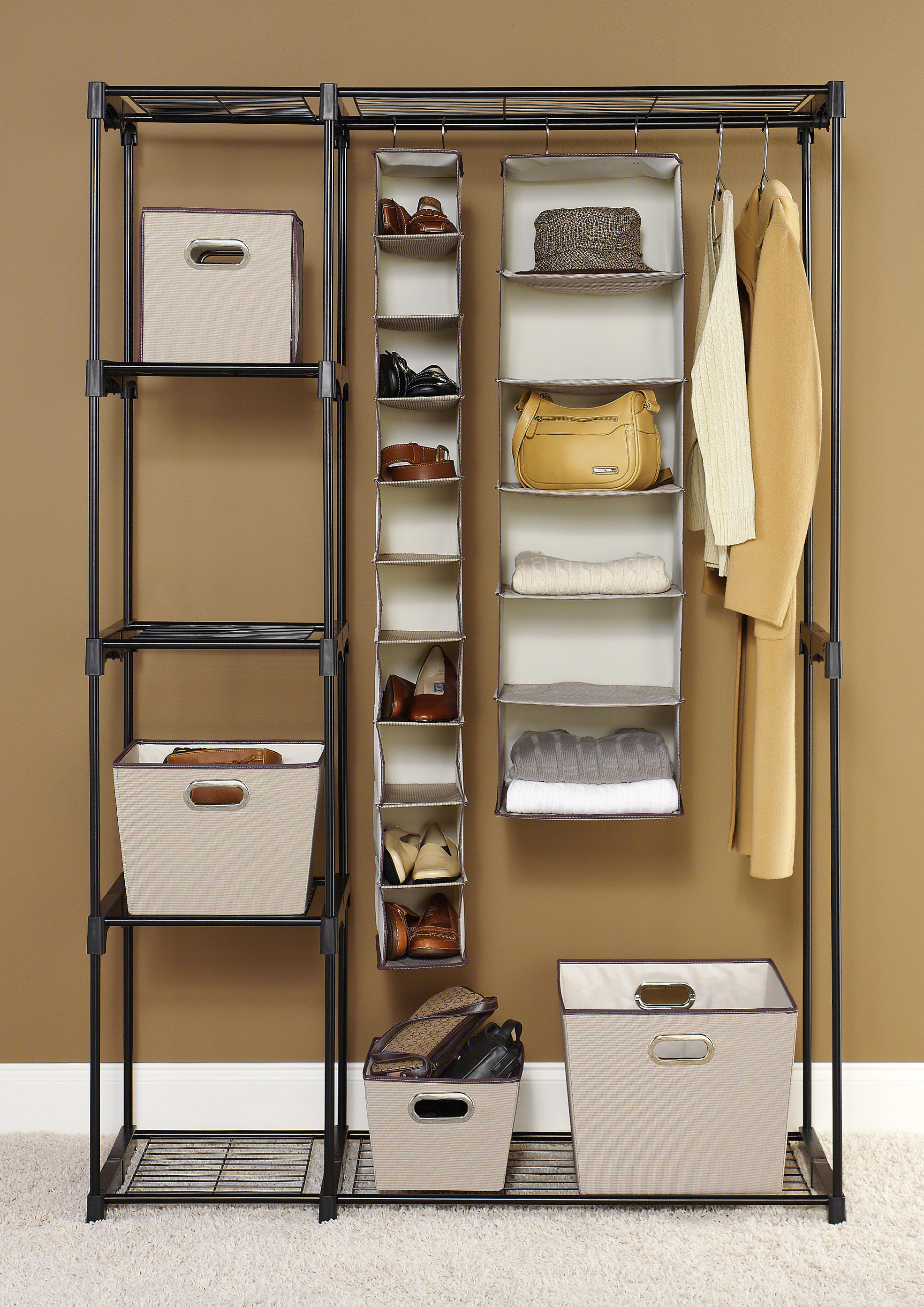 Zipcode Design™ Jessa Portable Practical Five-Tier Wardrobe Without ...