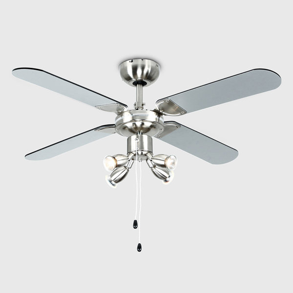 MiniSun 106cm Ceiling Fan with Light Kit | Wayfair.co.uk