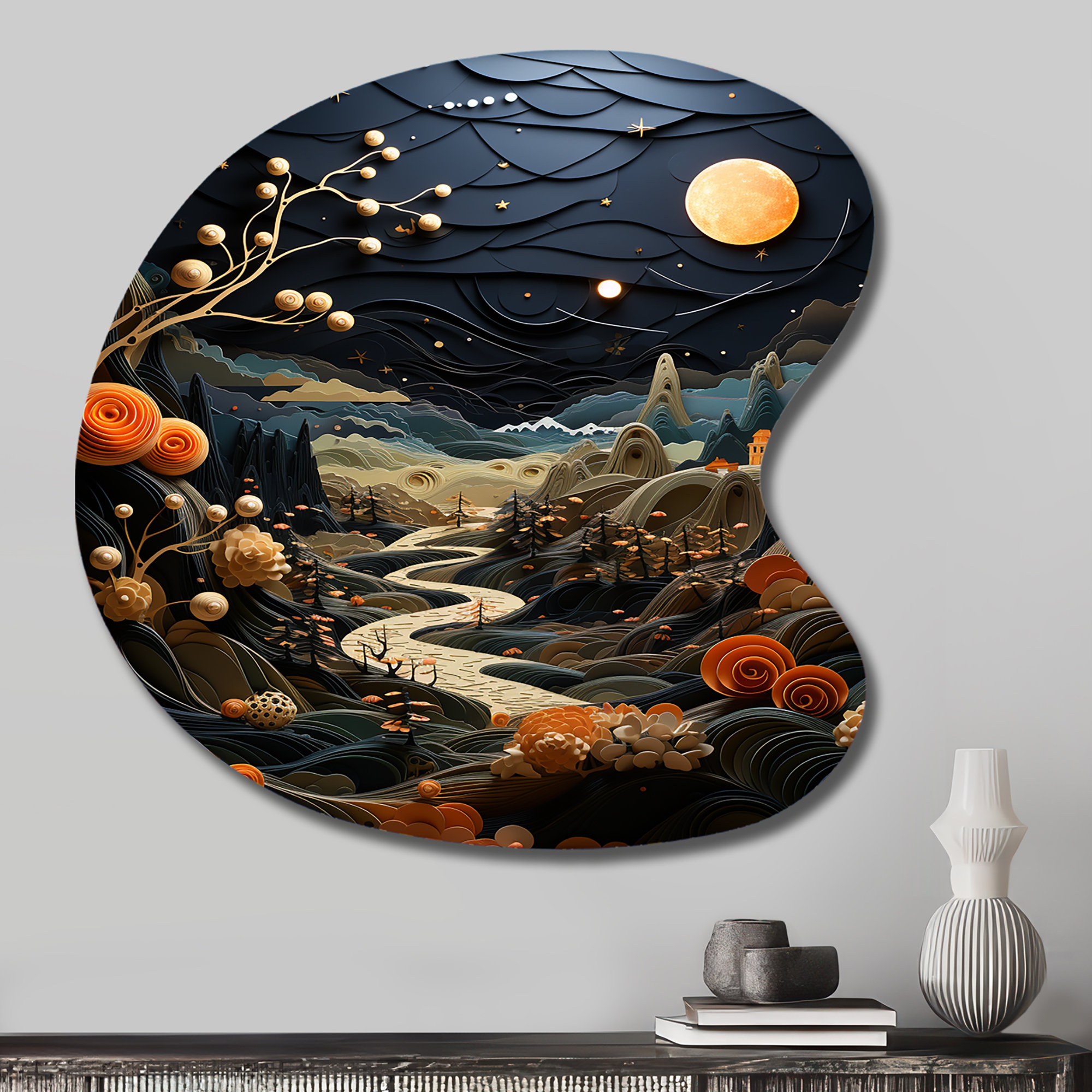 Lark Manor™ Surrealism Dreamscapes A Surrealist - Asymmetrical ...