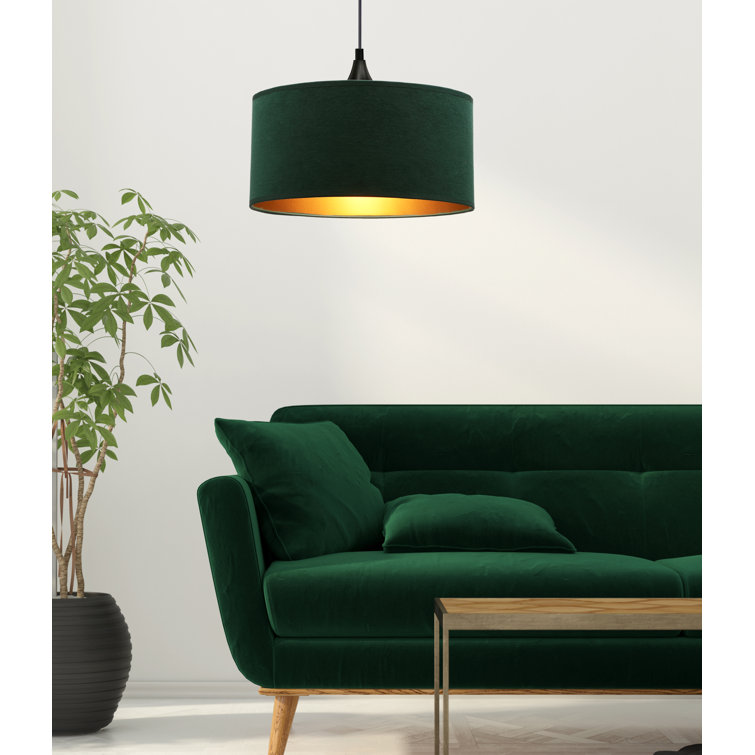 17 Stories Mitman 1 - Light Steel Drum Pendant | Wayfair.co.uk