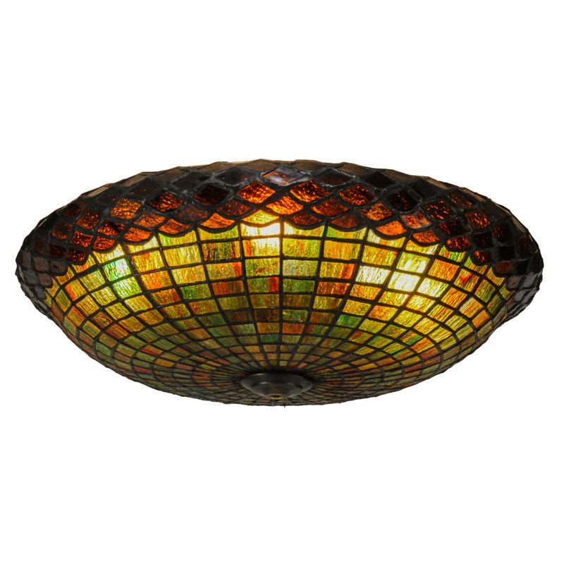 Meyda Lighting 6'' H Glass Bowl Ceiling Fan Bowl Shade | Wayfair