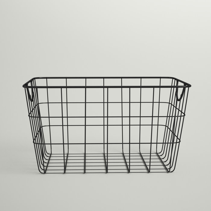 Dotted Line™ Albie Utility Metal/Wire Basket & Reviews | Wayfair