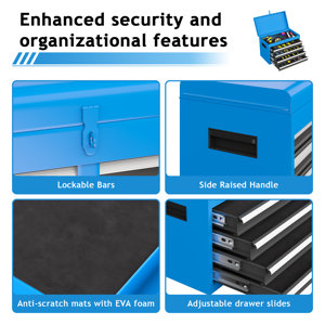 WFX Utility™ Tool Chest, 5-Drawer Rolling Tool Chests & Cabinets | Wayfair