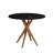Norden Home Jenna Ash Half Round Solid Wood Base Dining Table | Wayfair ...