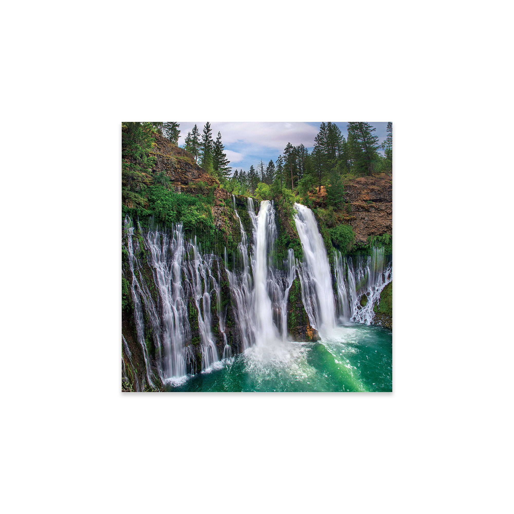 Millwood Pines Ansah Waterfall, Mcarthur-Burney Falls Memorial State ...