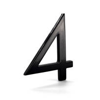 HASWARE 6" H Metal Floating House Number | Wayfair