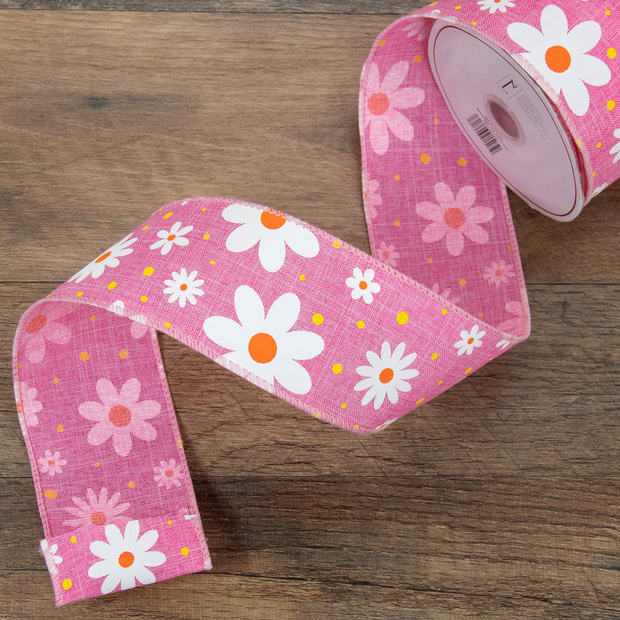 Northlight Seasonal Pink and White Floral Spring Easter Wired Craft ...