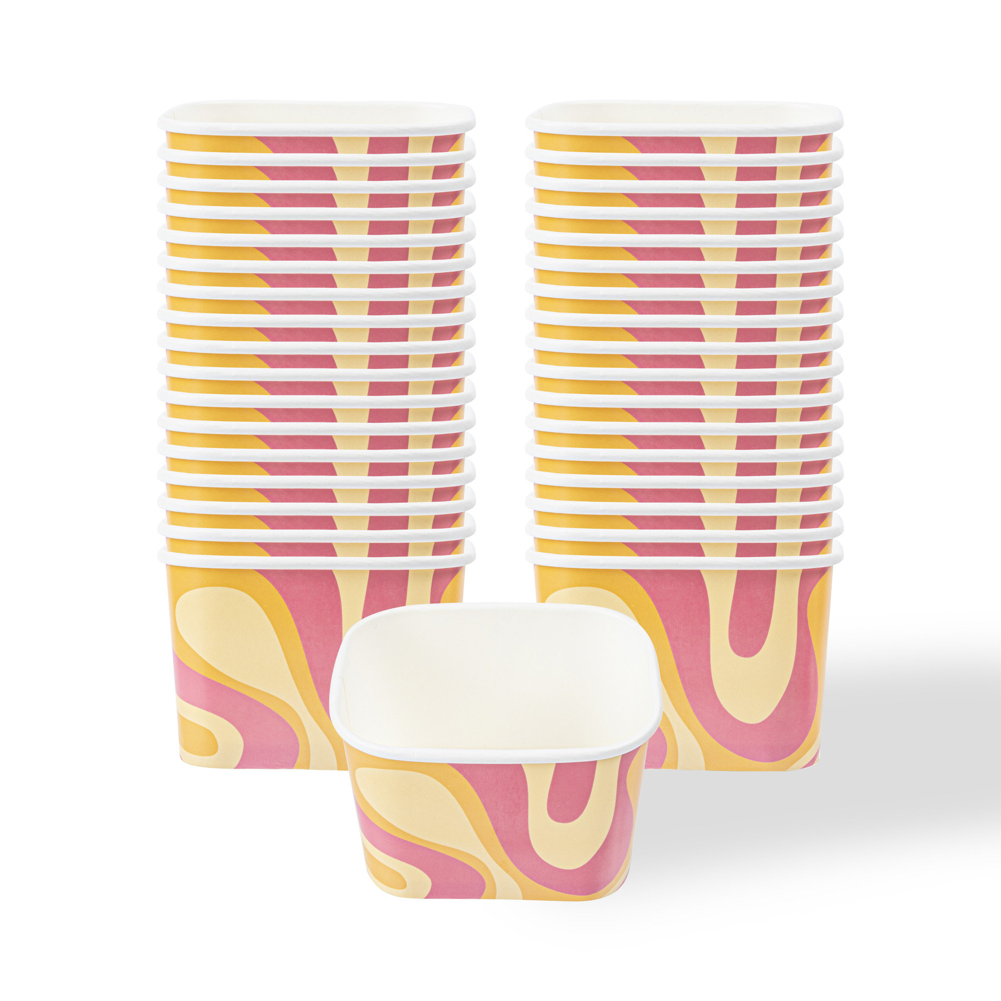 Restaurantware Coppetta 12 Ounce Dessert Cups, 200 Greaseproof Ice ...