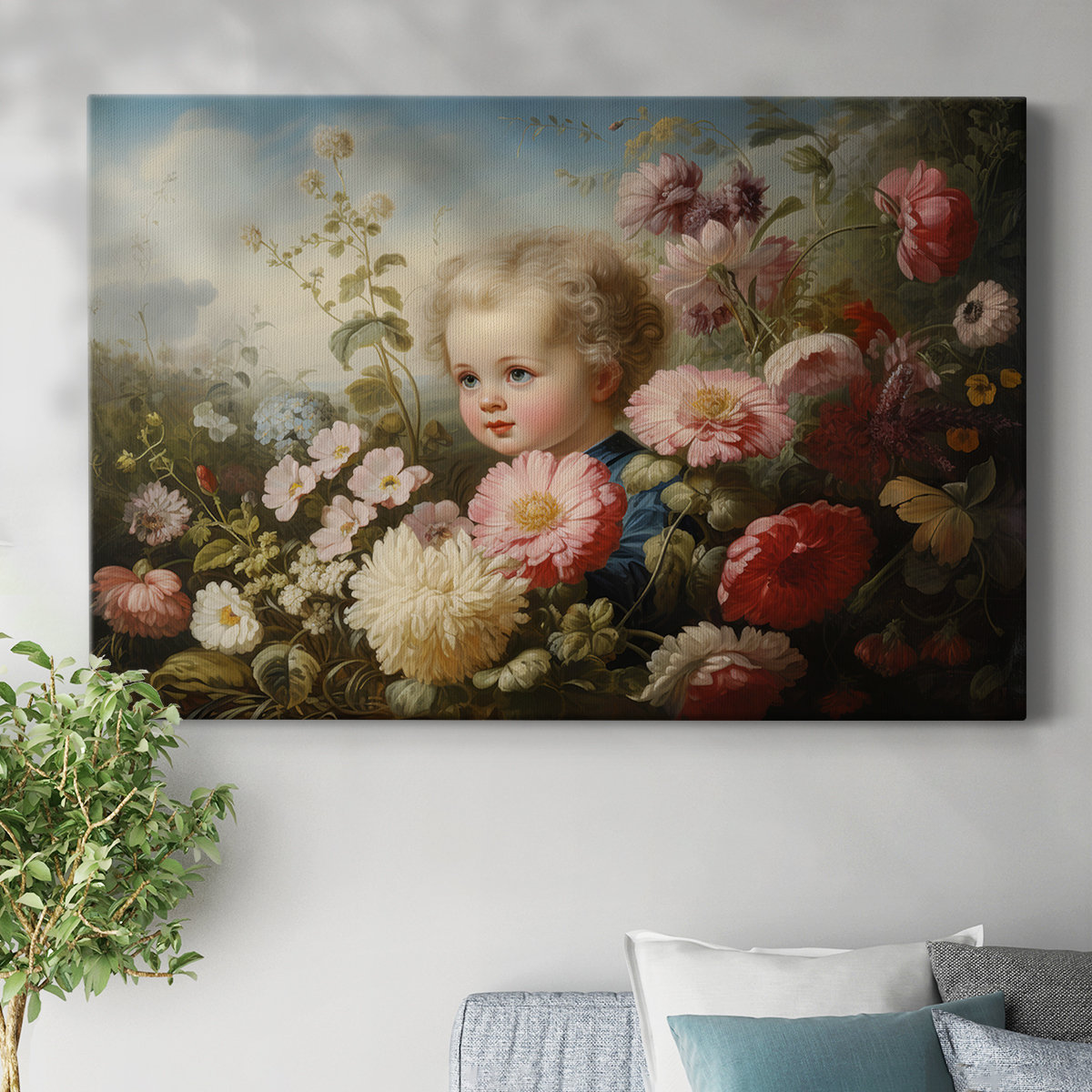 Lark Manor™ ANGEL XCVIII -Premium Gallery Wrapped Canvas -Ready to Hang ...