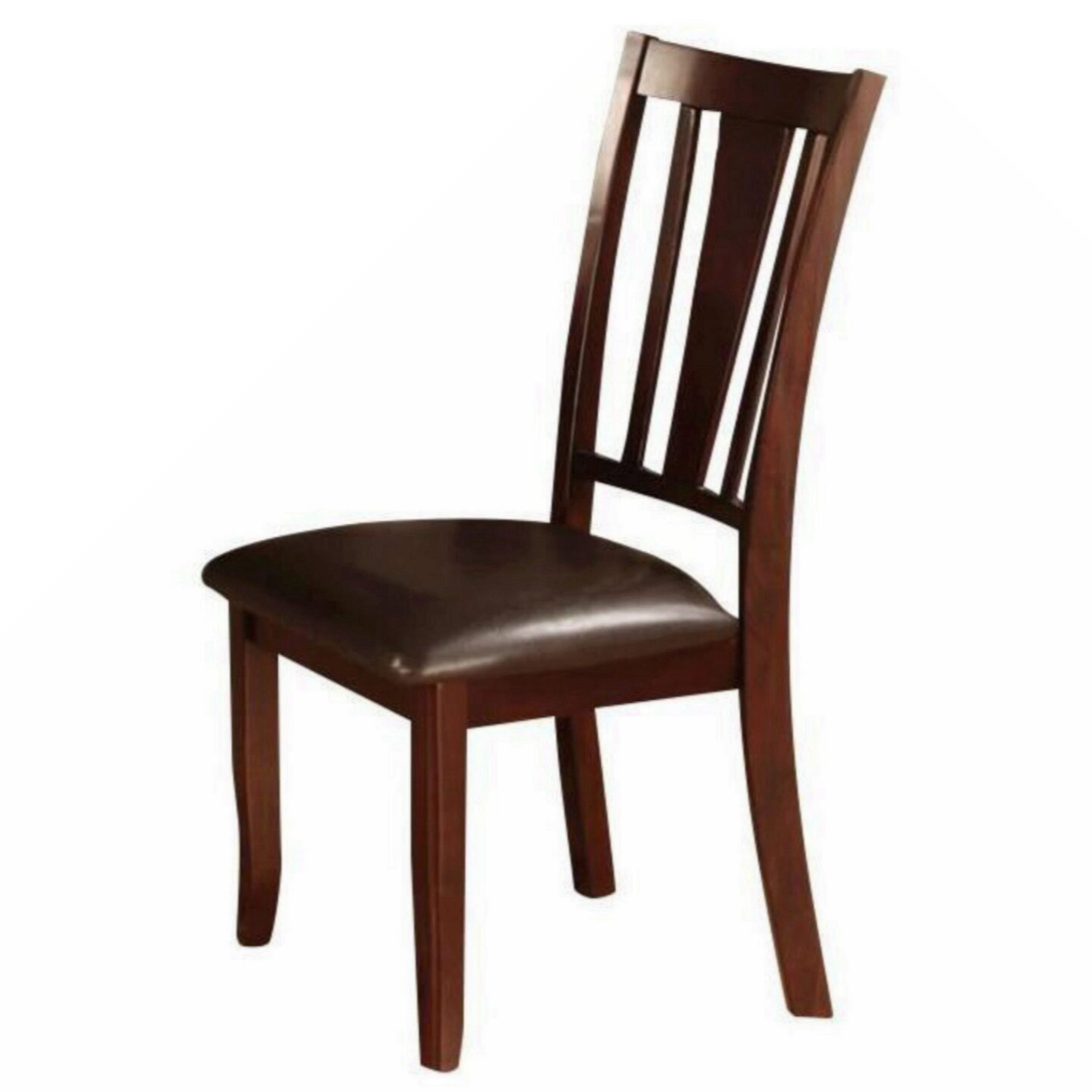 Winston Porter Chaise d'appoint en bois massif Nuchem - Wayfair Canada